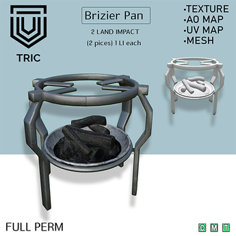 Second Life Marketplace - [Tric] - Brizier Pan Full Perm